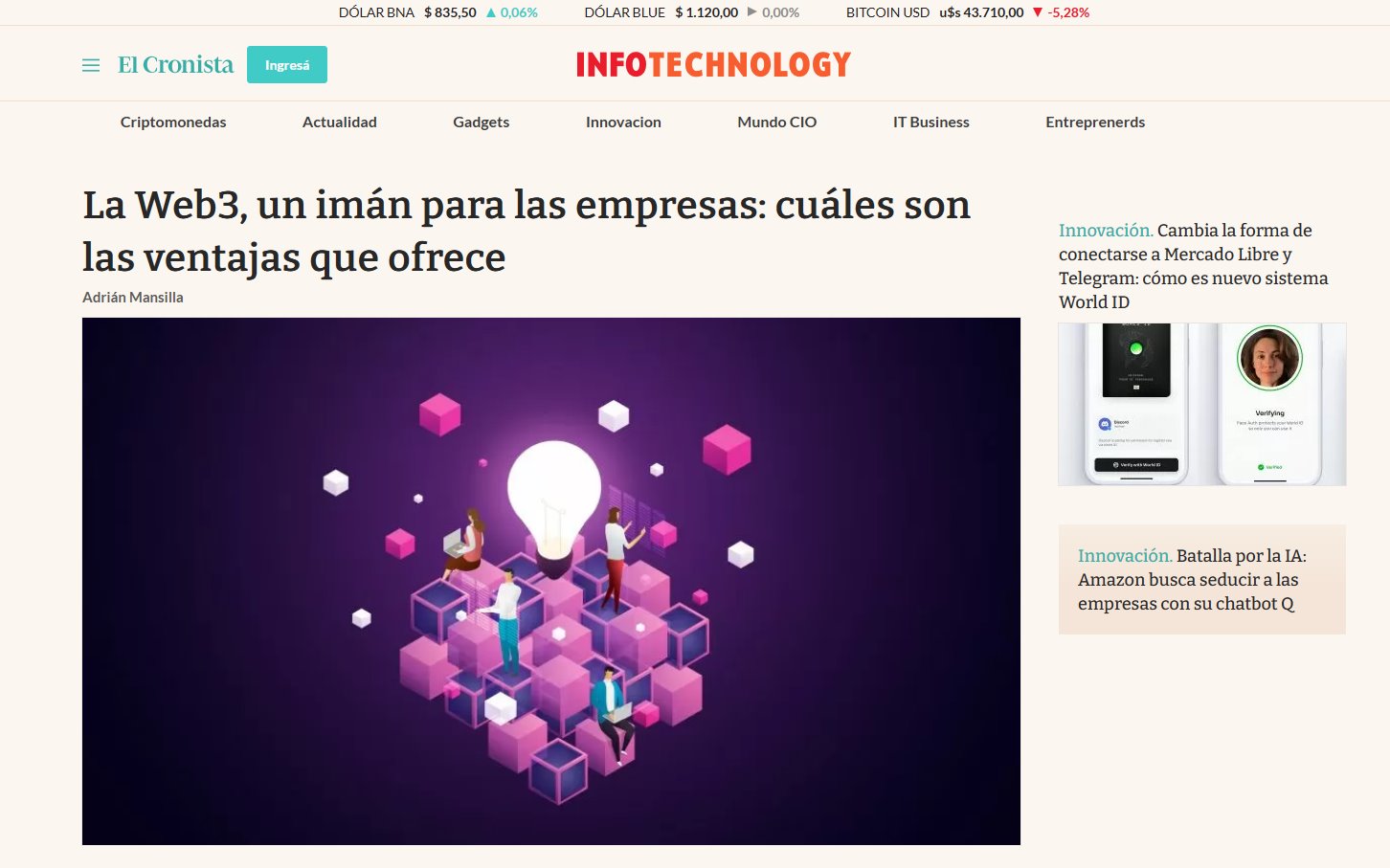 ℹTOP 10: Mejores Blogs de Tecnología España [2026]